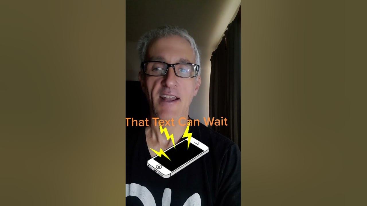 That Text Can Wait... - YouTube