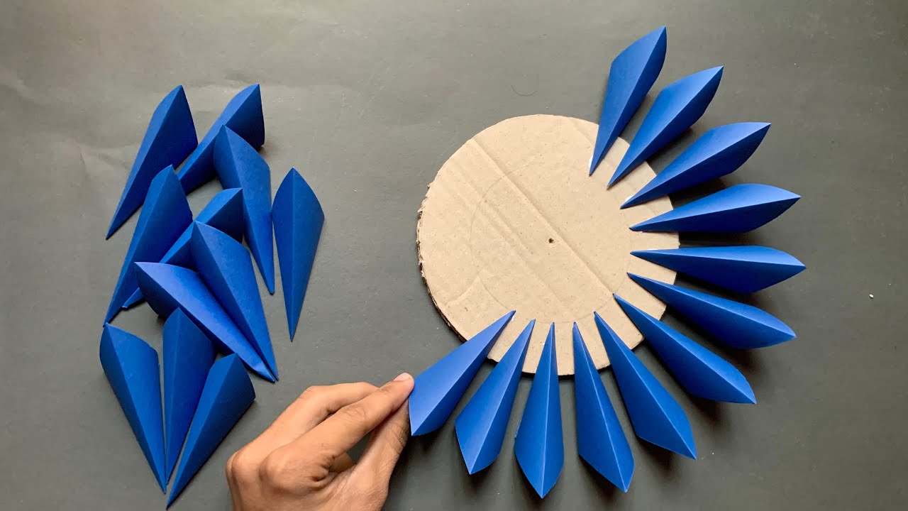 Beautiful and Easy Wall Hanging / Paper Craft For Home Decoration ...