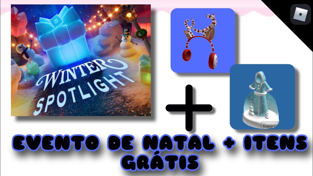 EVENTO DE NATAL NO ROBLOX + 2 ITENS GRÁTIS DE NATAL| VESTIDO DE GLOBO ...