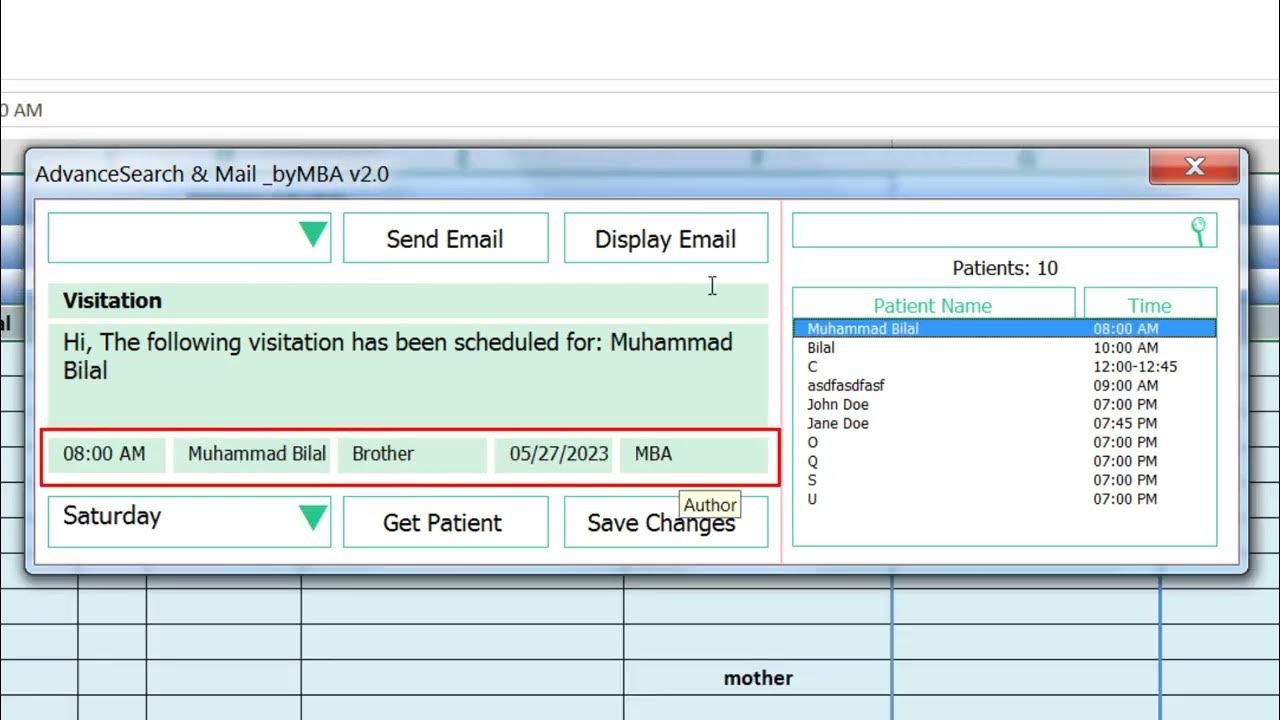 Dashboard to Search, Edit and Add New Patients using Interactive UserForm with Excel VBA - YouTube