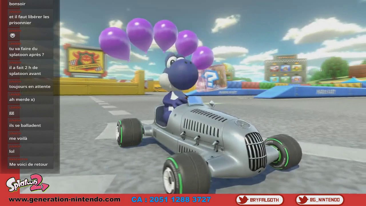 [LIVE 08-08-18] Session Multi sur Mario Kart 8 Deluxe (Ryfalgoth) - YouTube