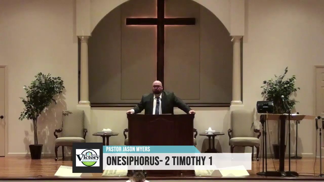 Sun AM Aug 9 2020 Onesiphorus- 2 Timothy 1 - YouTube