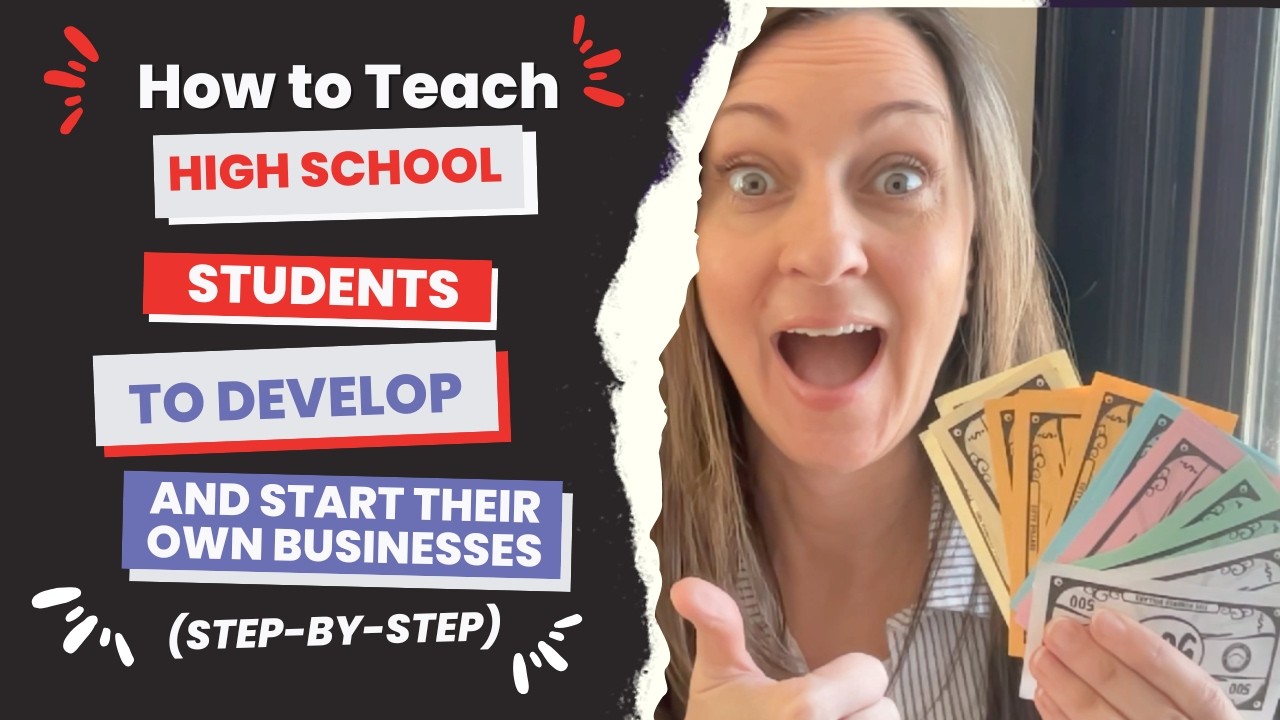 How to Teach High School Students to Start Their Own Business (Step-by ...