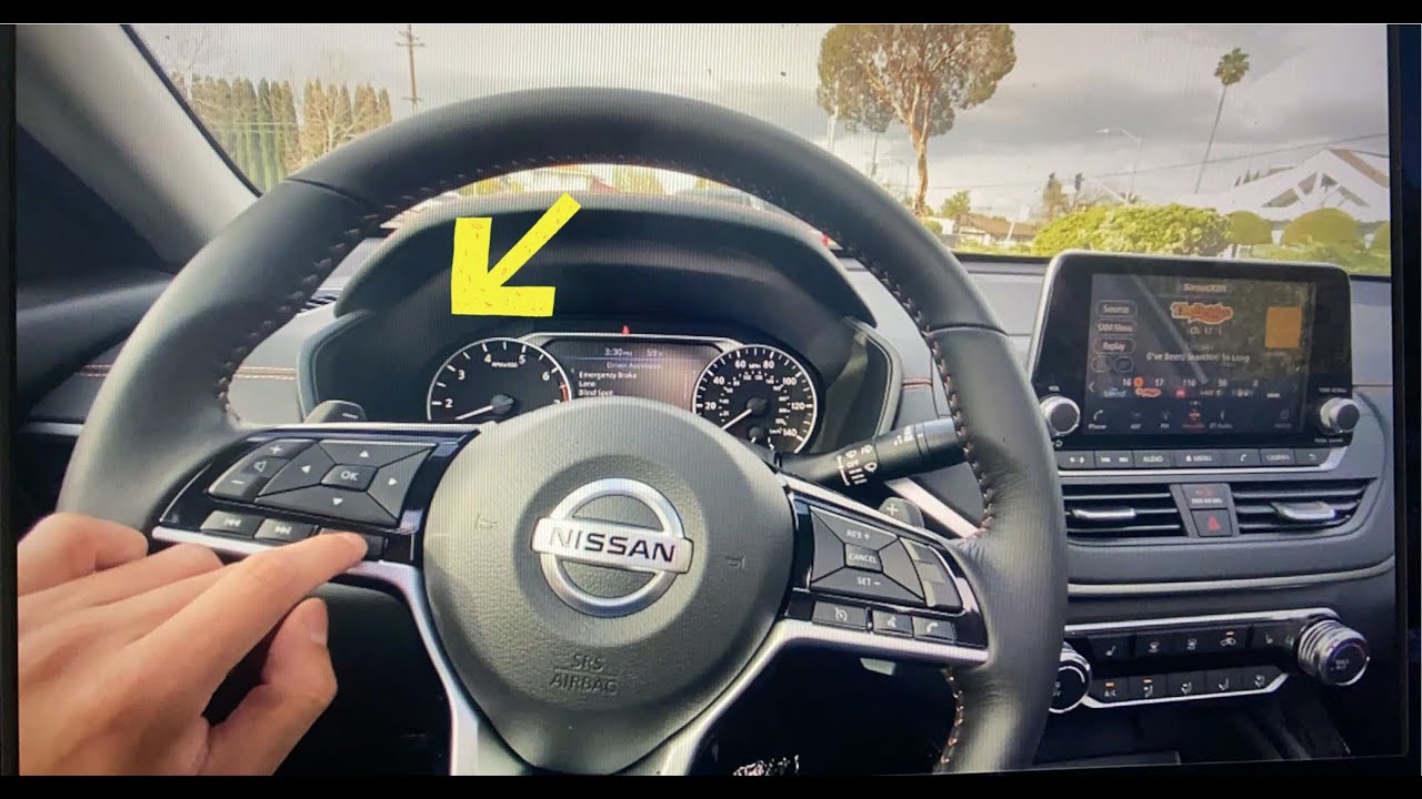 How to Turn Driver Assistance Features on / off on 2021 Nissan Altima ...