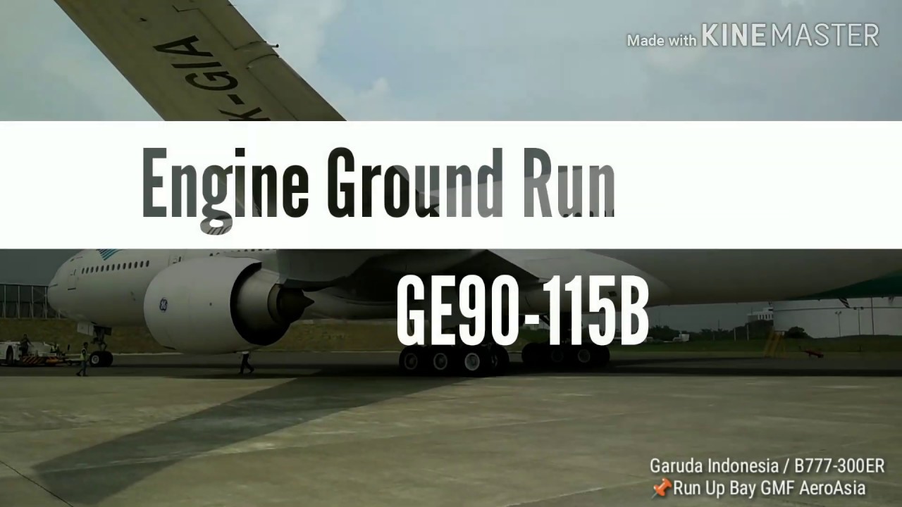 #1MinuteVlog Episode 3: Engine Ground Run GE90-115B - YouTube