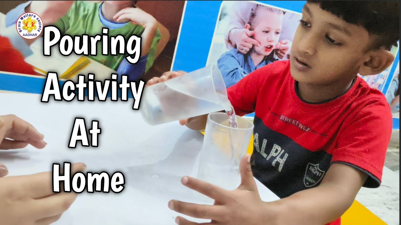Pouring Activity At Home | Daily Living Activity | Adl | Viral hacks ...