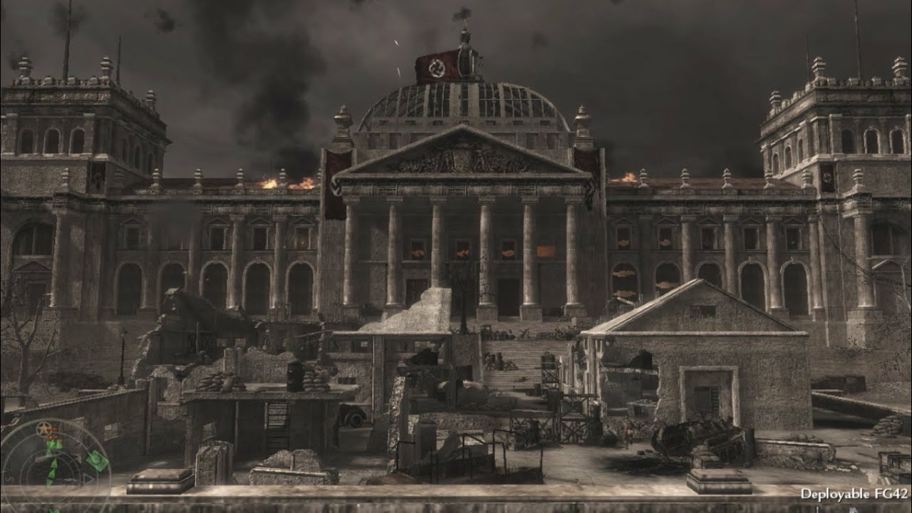 Misi paling sulit! ngepung Reichstag Call of Duty: World at War Heart ...