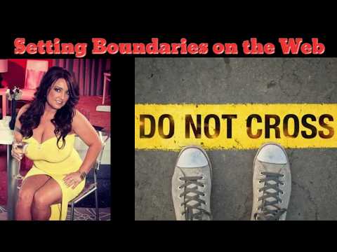Setting Boundaries on the Web #models #stephaniestalls #adult