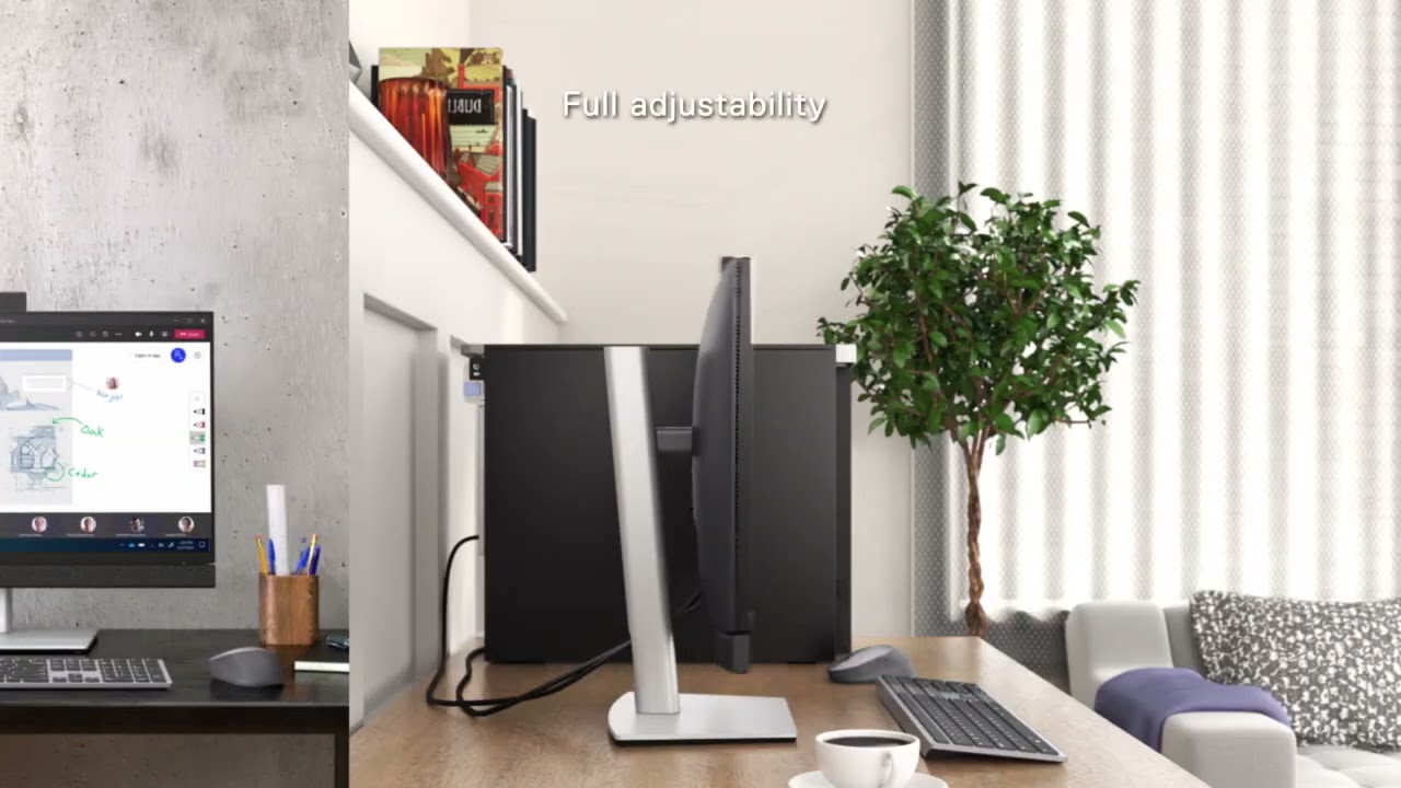 Dell 24” Video Conferencing Monitor - C2422HE - YouTube