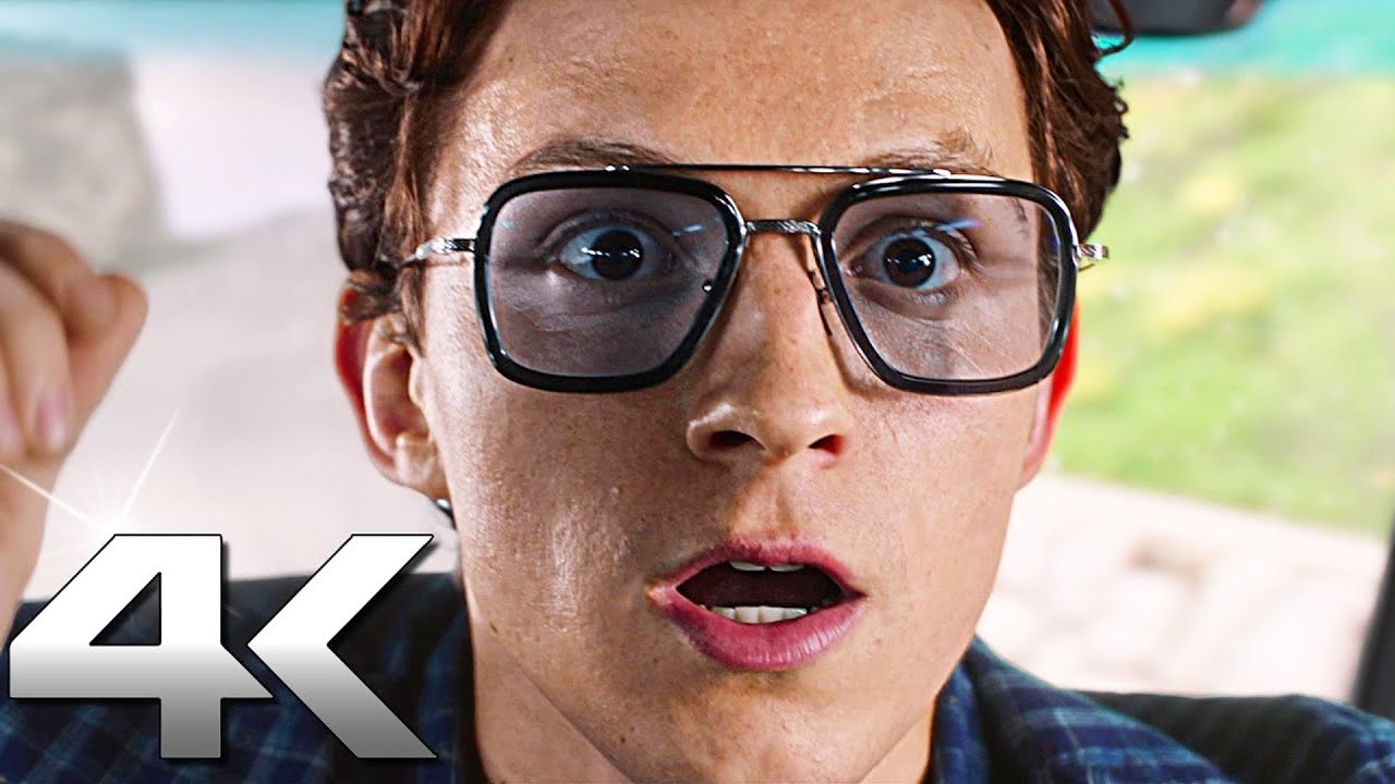 Peter discovers Iron Mans EDITH Scene SPIDERMAN FAR FROM HOME 2019 ...