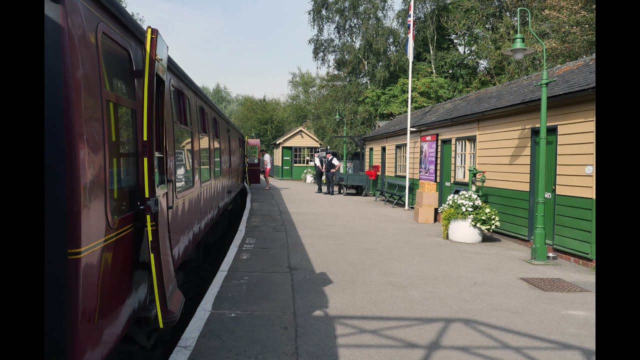 Pickering station steam train from Pickering to Whitby Yorkshire North ...