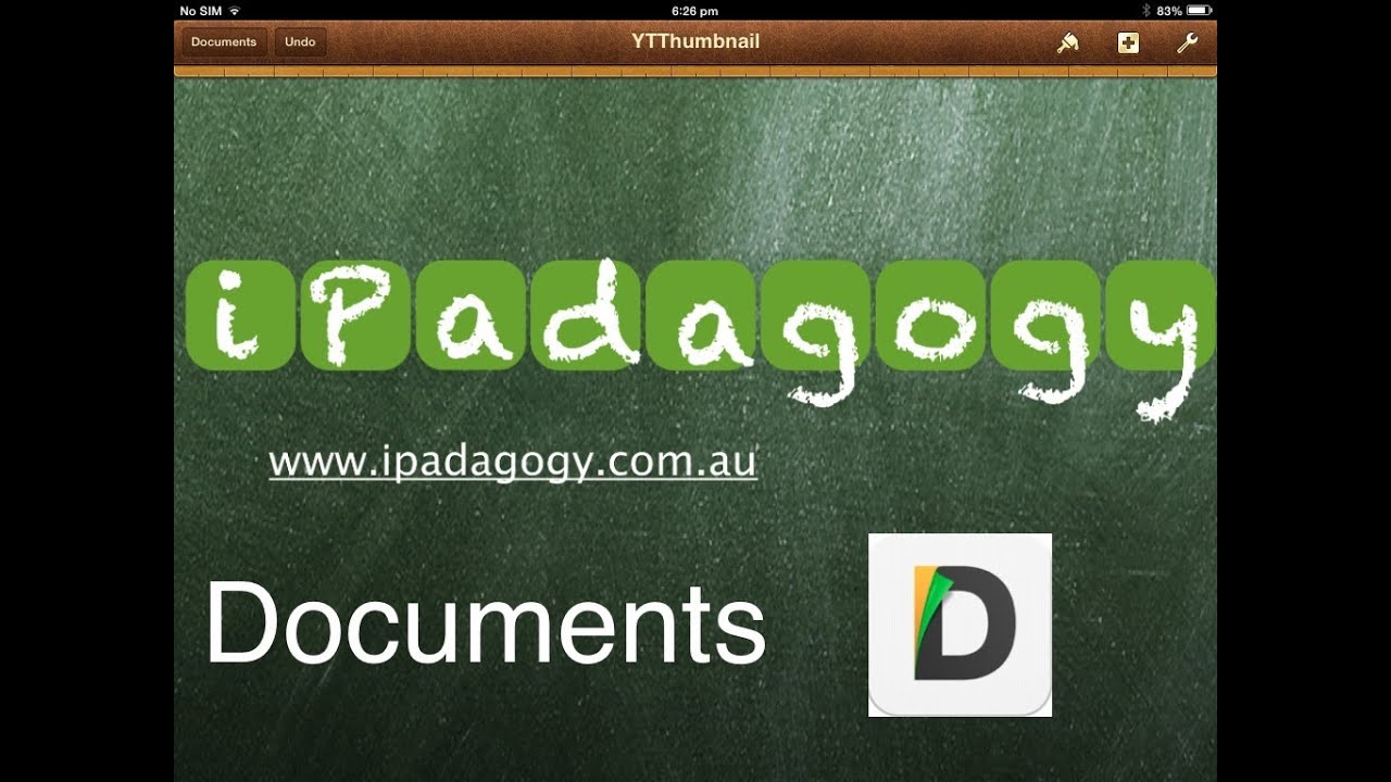 iPadagogy - App Review - Documents Tutorial - YouTube