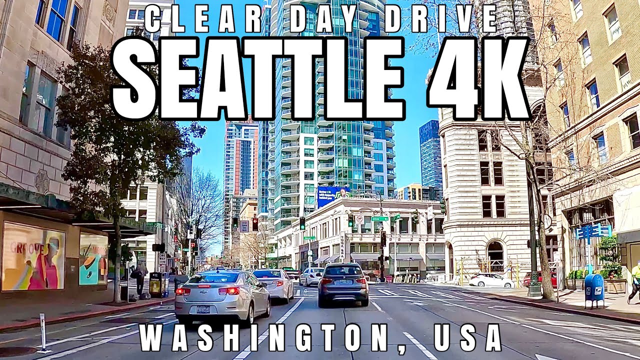 Downtown Seattle 4K || Seattle, Washington, USA || 4K 60fps 16-34mm ...