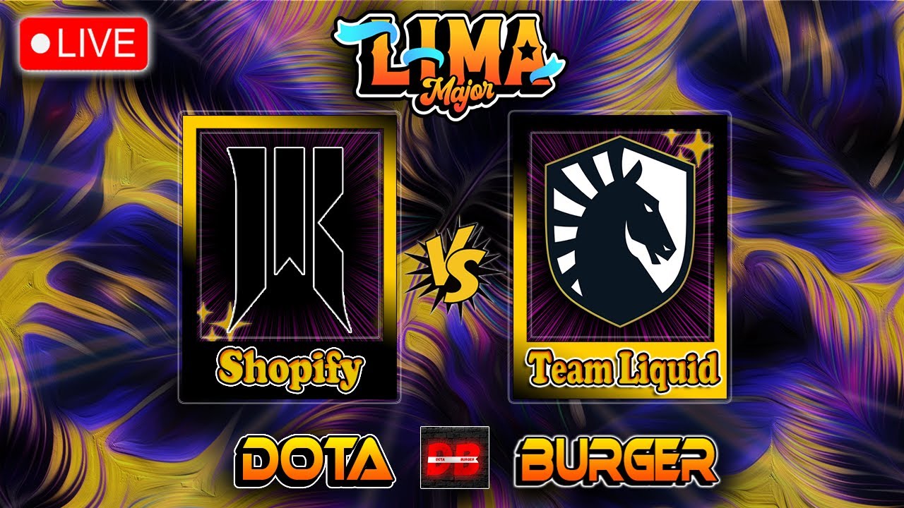 🔴[DOTA 2] Team Liquid-Shopify Rebellion Полуфинал виннеров / Lima Major ...