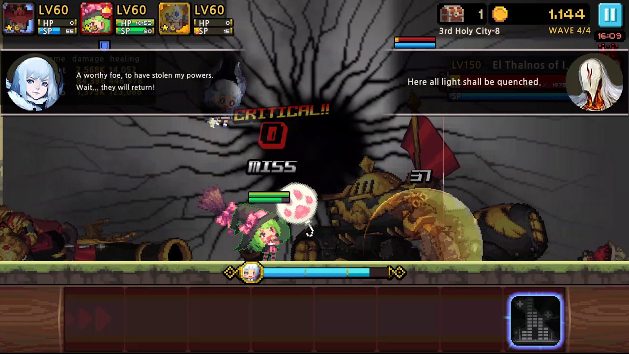 [Crusaders Quest] Mew Soloing El Thanos - YouTube