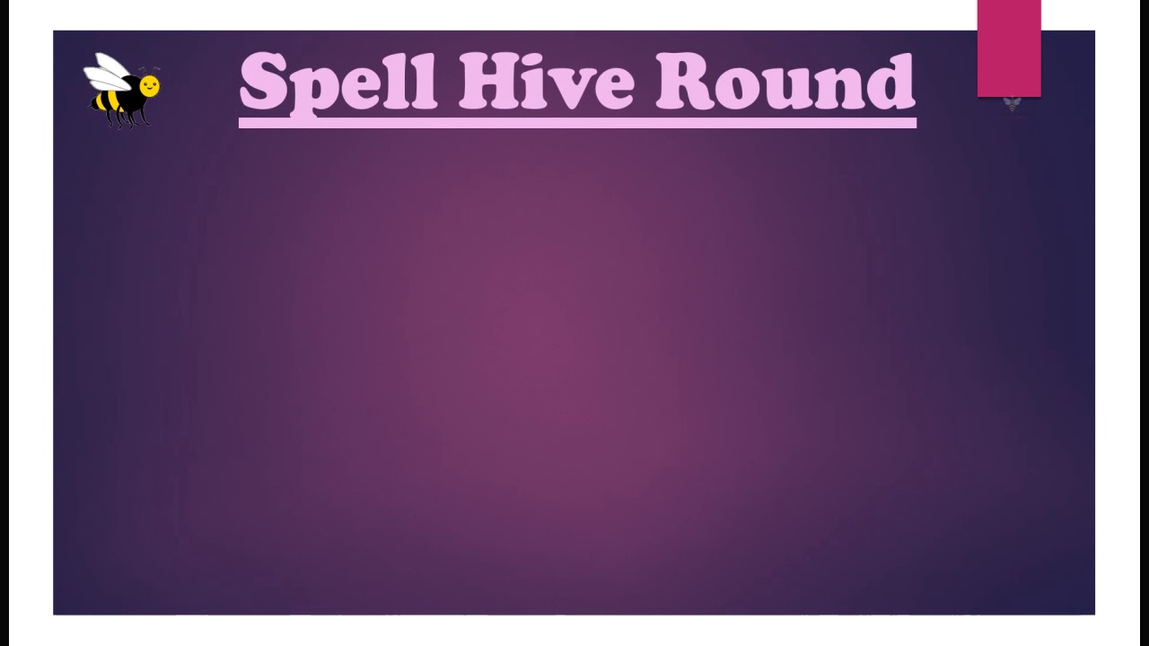 Spell Hive - YouTube