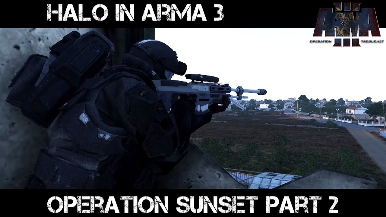 Halo in ArmA 3 - Operation Sunset part 2 - ODST/Spartan Assault - YouTube