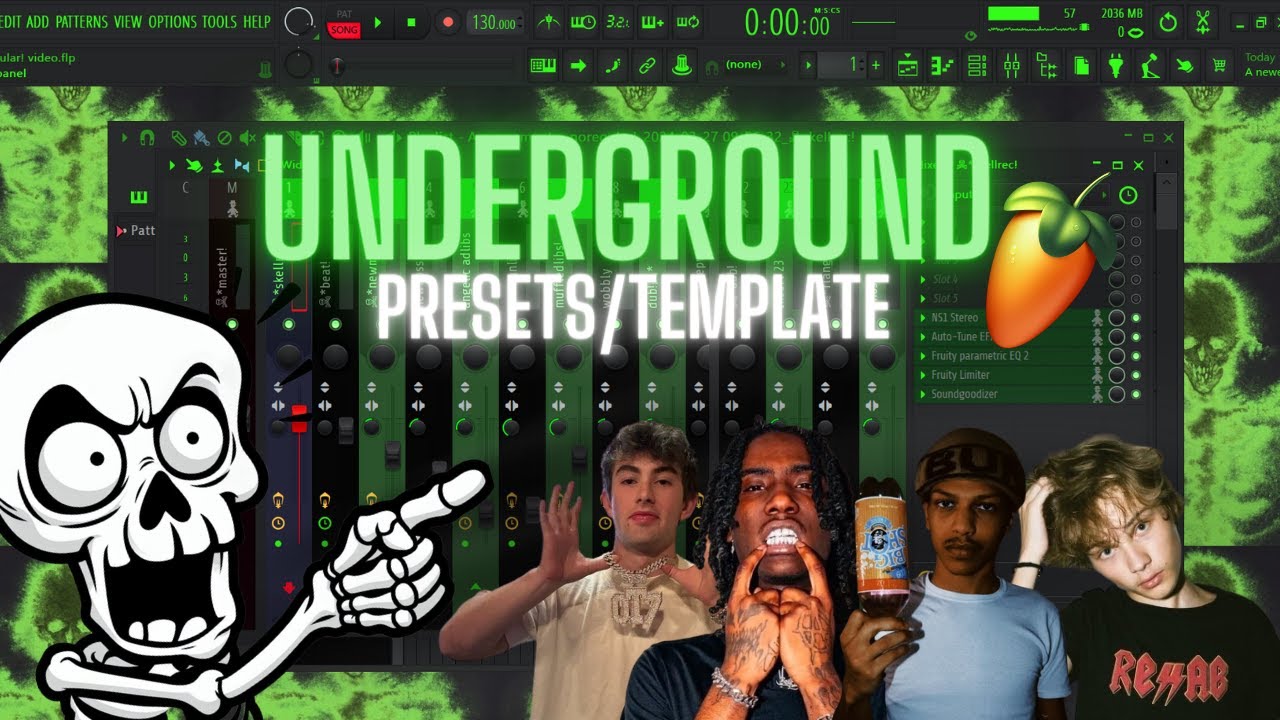 I MADE THE BEST FL STUDIO PRESETS / TEMPLATE FOR UNDERGROUND MUSIC! (2024) - YouTube