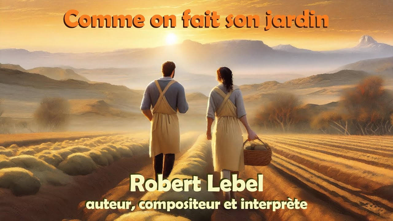 Comme on fait son jardin - Robert Lebel - YouTube
