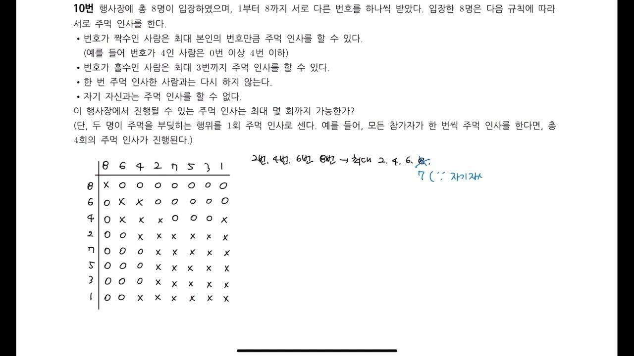 2021년 kjmo 9번~10번 - YouTube