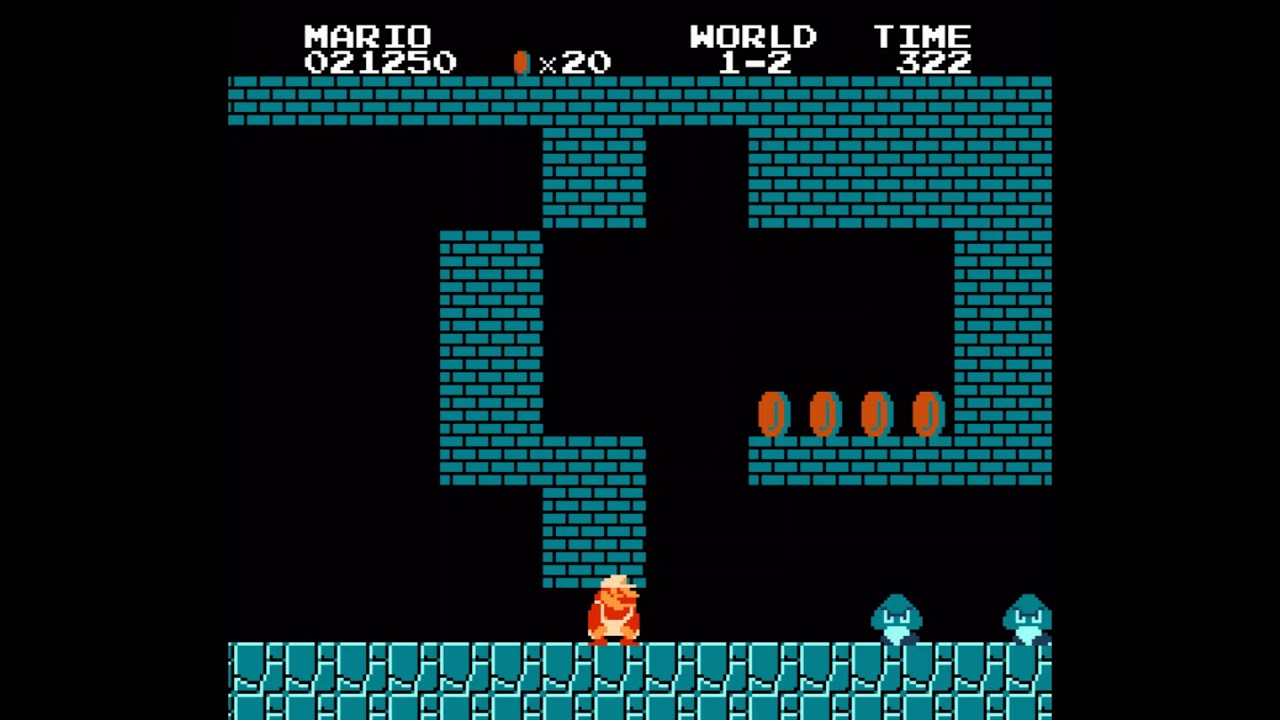 Super Mario Bros Underground Theme Remix - YouTube