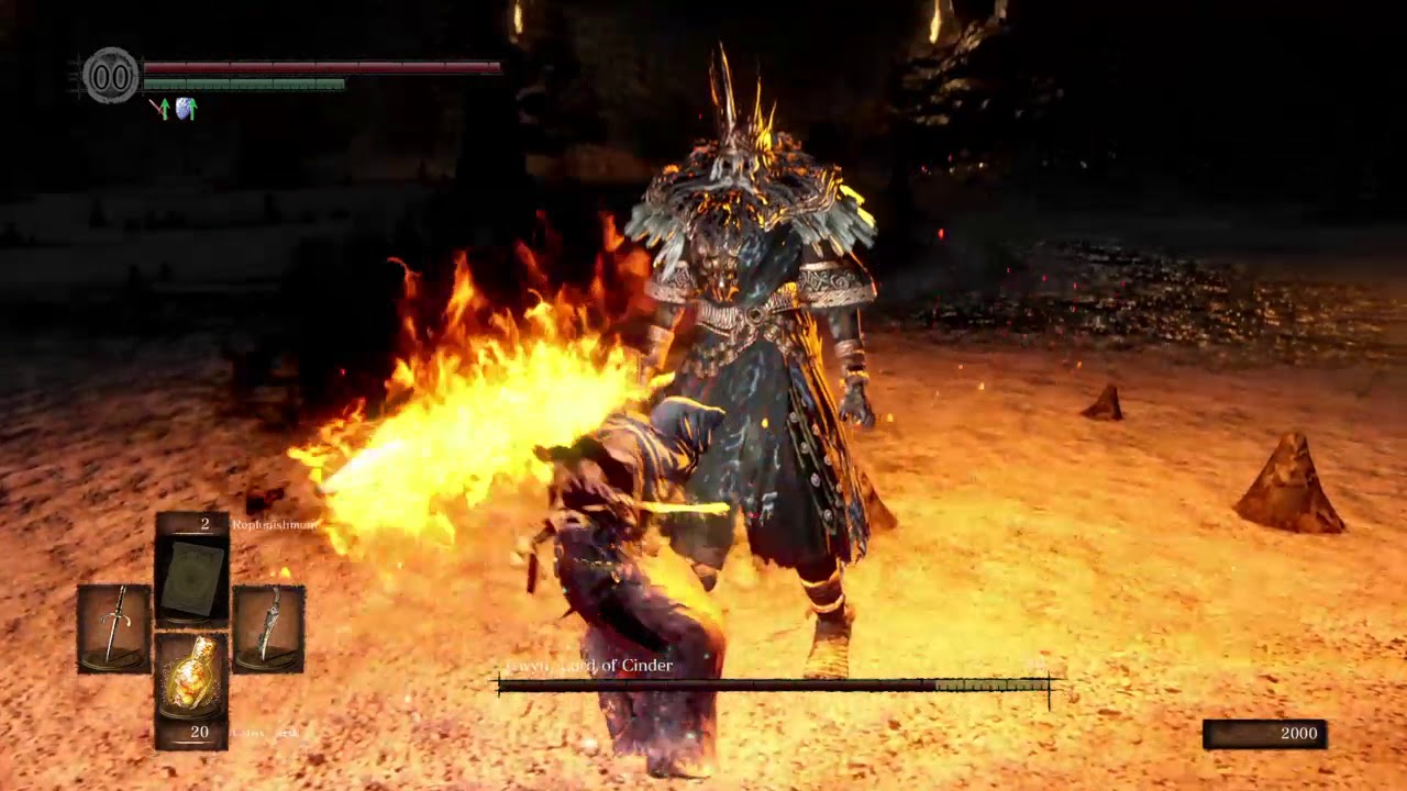 DARK SOULS: Final Boss: Parry Knife - YouTube