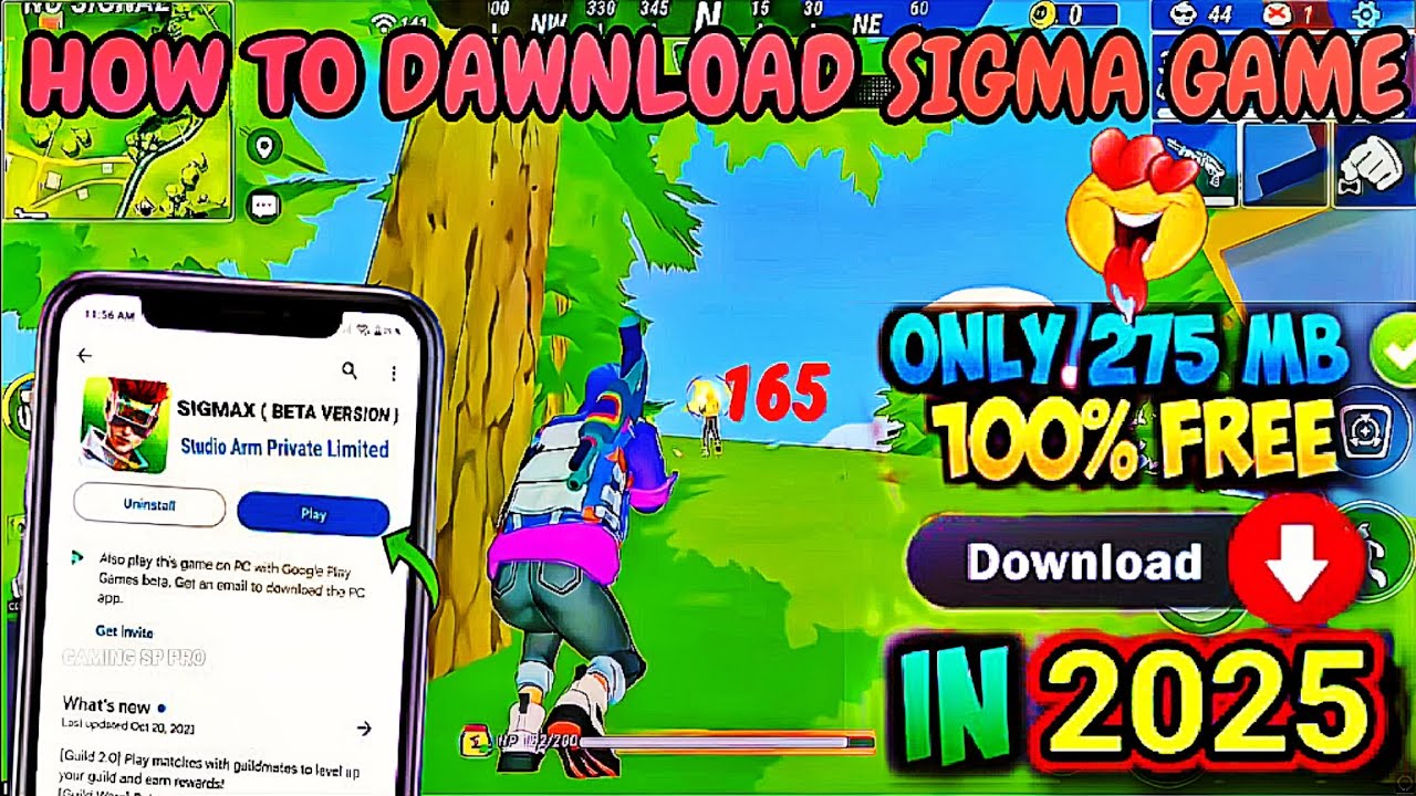 How To Download Sigmax Battle Royale 😍 Sigma Game Big Update 2025 New ...
