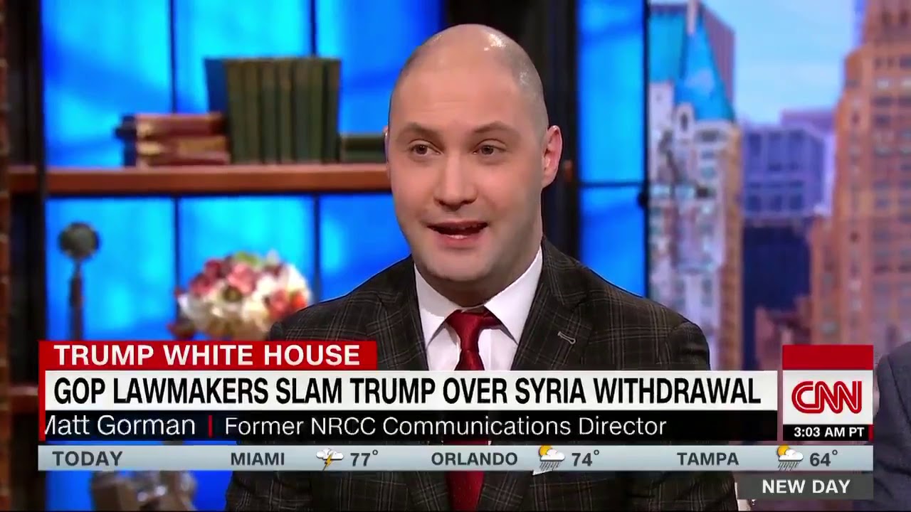 Matt Gorman on CNN Panel Discussing US Withdrawal From Syria - YouTube