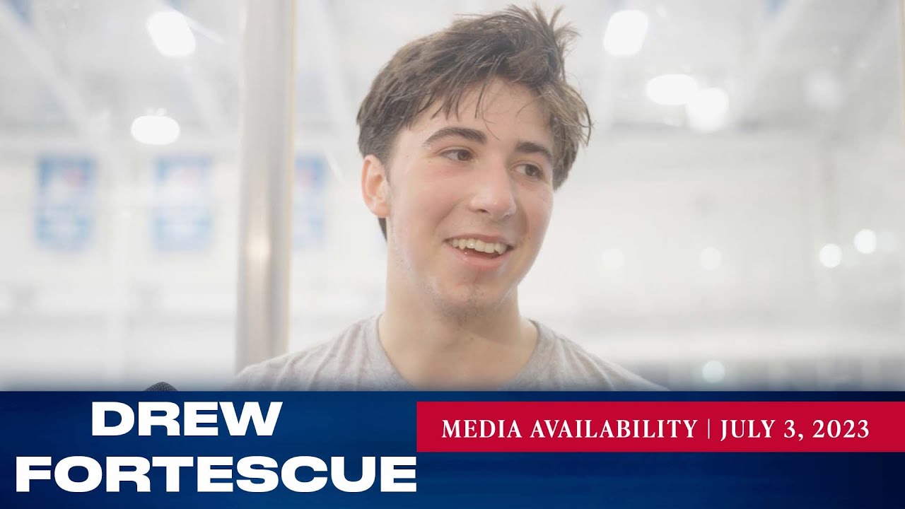 New York Rangers: Drew Fortescue Media Availability | July 3, 2023 ...