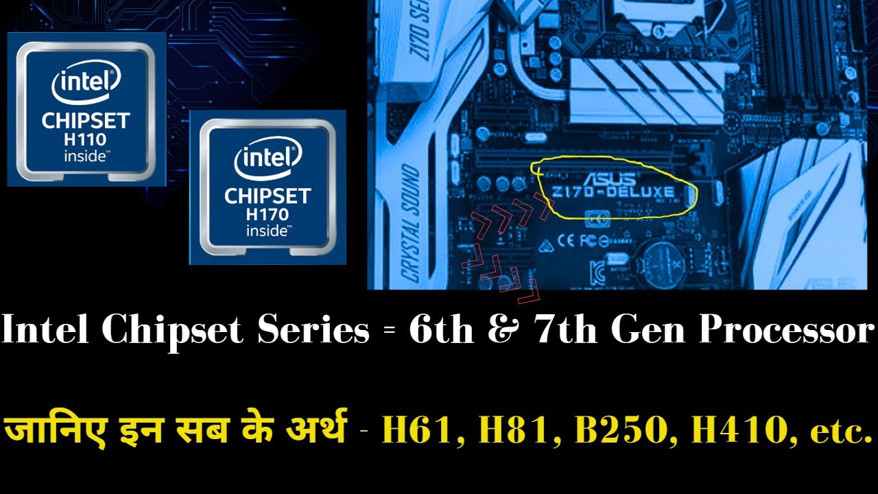 Intel Chipset Series के easy & depth जानकारी - H61, H81, H110, B250 ...