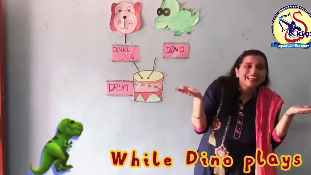 Rhyme Letter D|Nursery|Superkidz @ Holy Heart School - YouTube