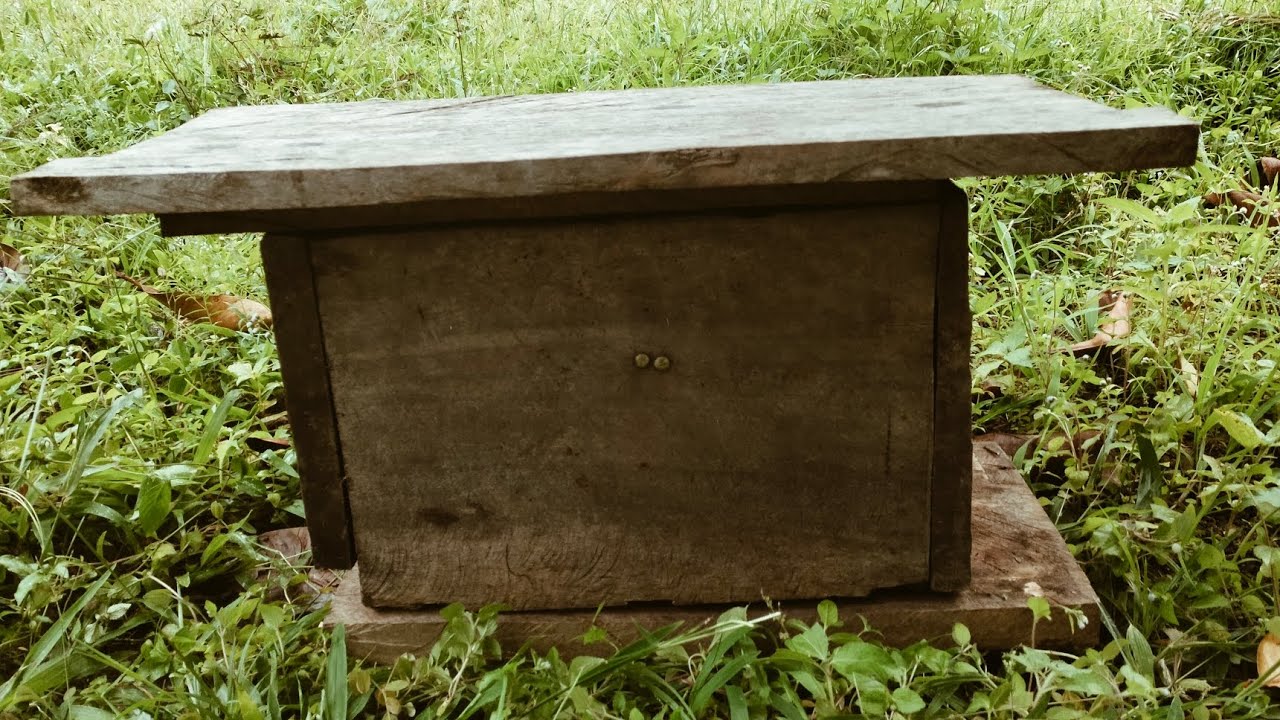 Cara pembuatan kotak/stup lebah - YouTube