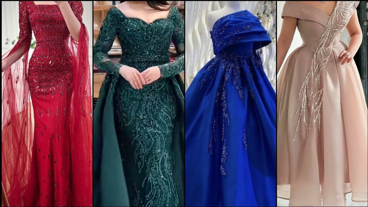 attractive Most beautiful sequence work bridesmaid dresses ideas # ...