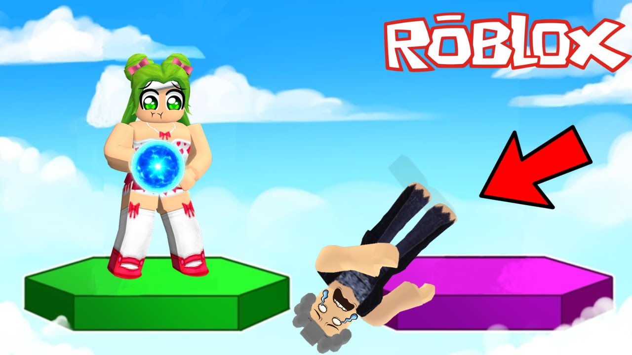 USO PODERES PARA GANAR EN TOWER COLOR EN ROBLOX ¿SE ENOJAN? karola20 ...