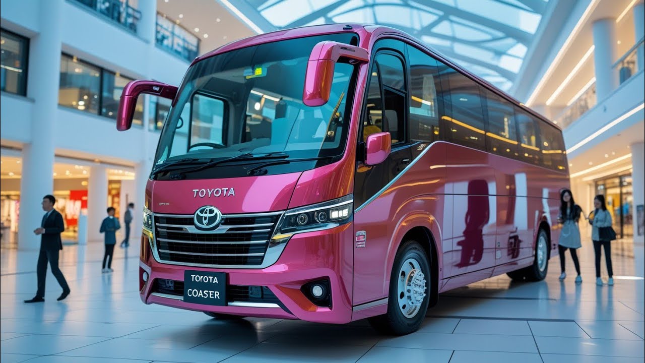 Toyota Coaster EcoTour Bus – Luxury, Comfort, and Efficiency in One ...