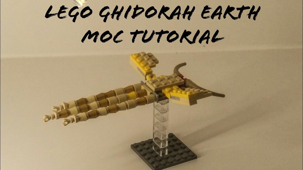 Lego king ghidorah earth tutorial - YouTube