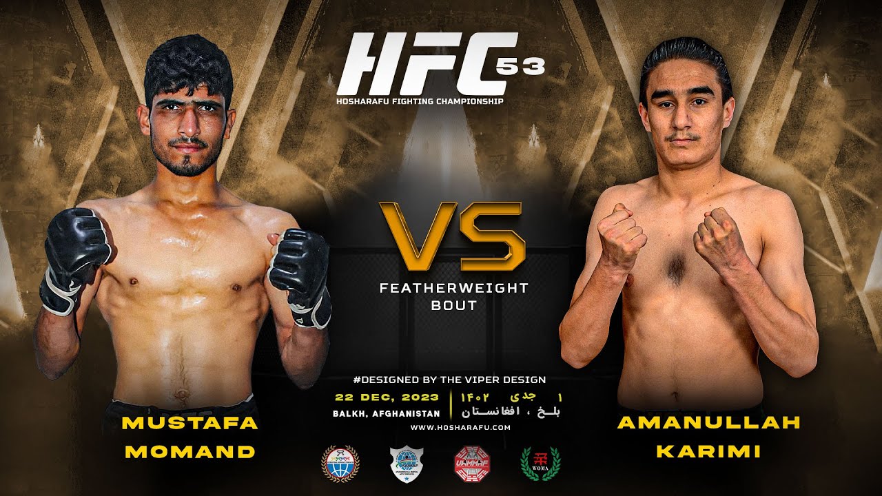 HFC 53: Amanullah Karimi VS Mustafa Momand | Pro Bout - YouTube
