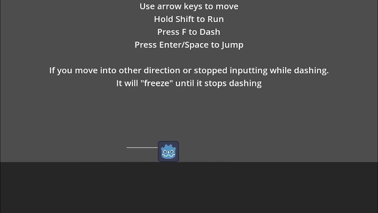 Godot 4 NET - Sprint and Dash Demo - YouTube