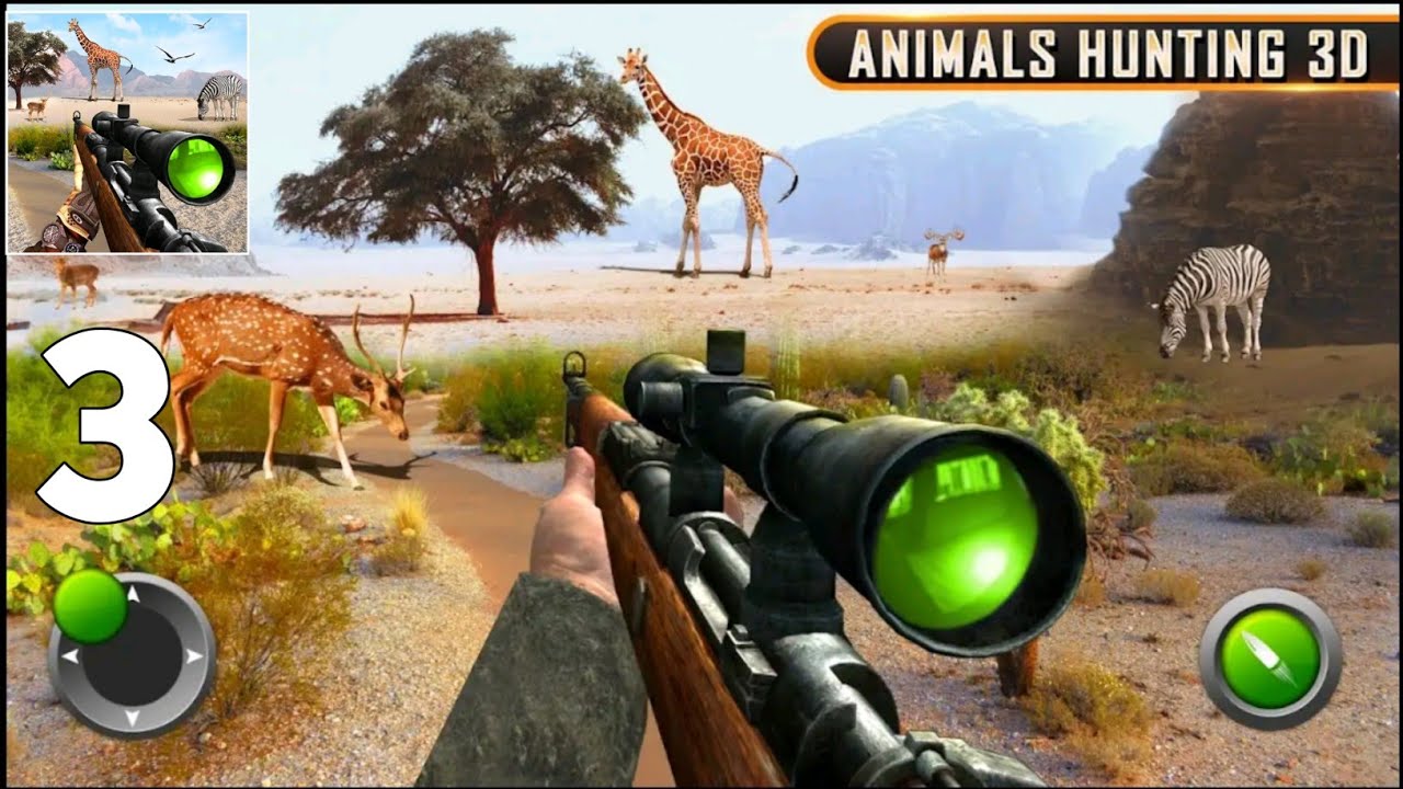 ANIMAL HUNTING GAME - LION HUNT | ANDROID GAMEPLAY #3 - YouTube