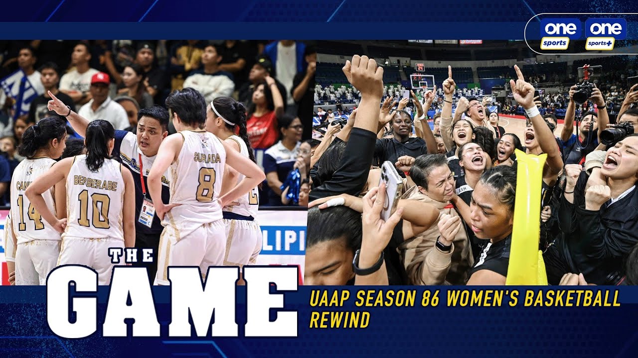 The Game | UAAP Season 86 Women's Basketball Rewind - YouTube