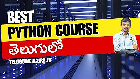 Python Full Stack Development course in telugu by teluguwebguru - YouTube