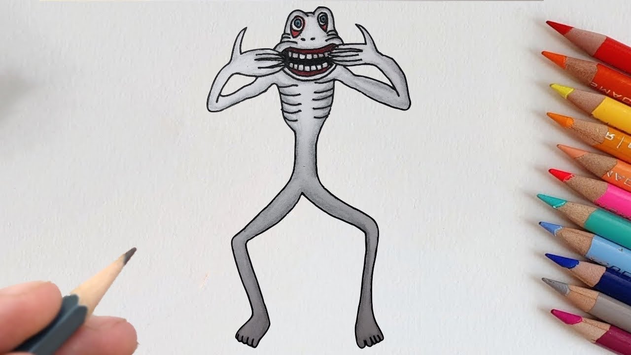 How to draw The Man From The Window - YouTube