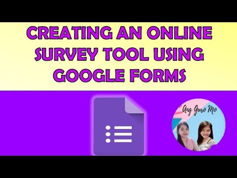 TLE 6 (ICT): CREATING AN ONLINE SURVEY TOOL USING GOOGLE FORMS ...