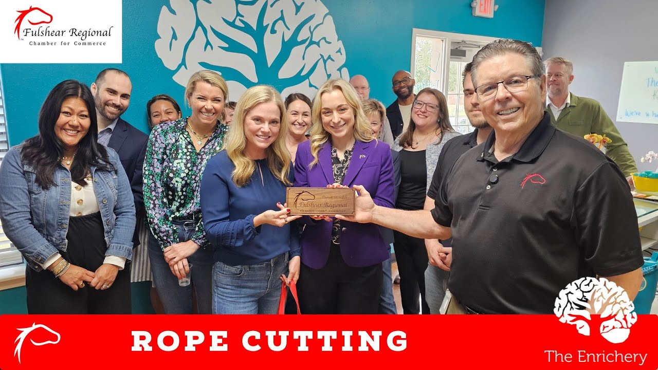 Rope Cutting Ceremony for The Enrichery - YouTube