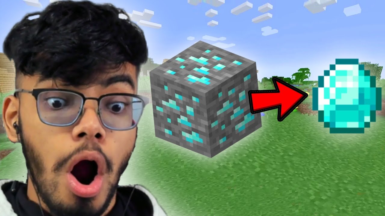 First Diamond Of My Life - Minecraft #10 - YouTube