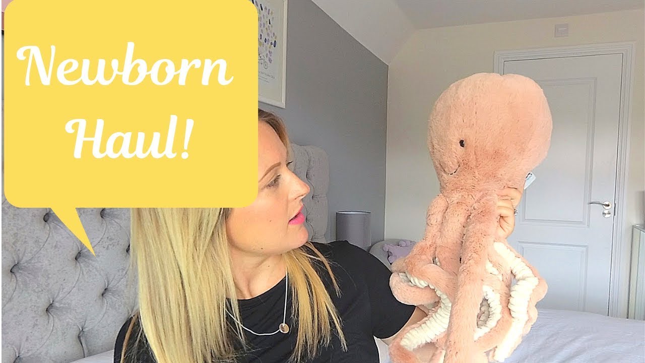 NEWBORN BABY HAUL / WHAT I'VE GOT FOR BABY'S NURSERY - YouTube