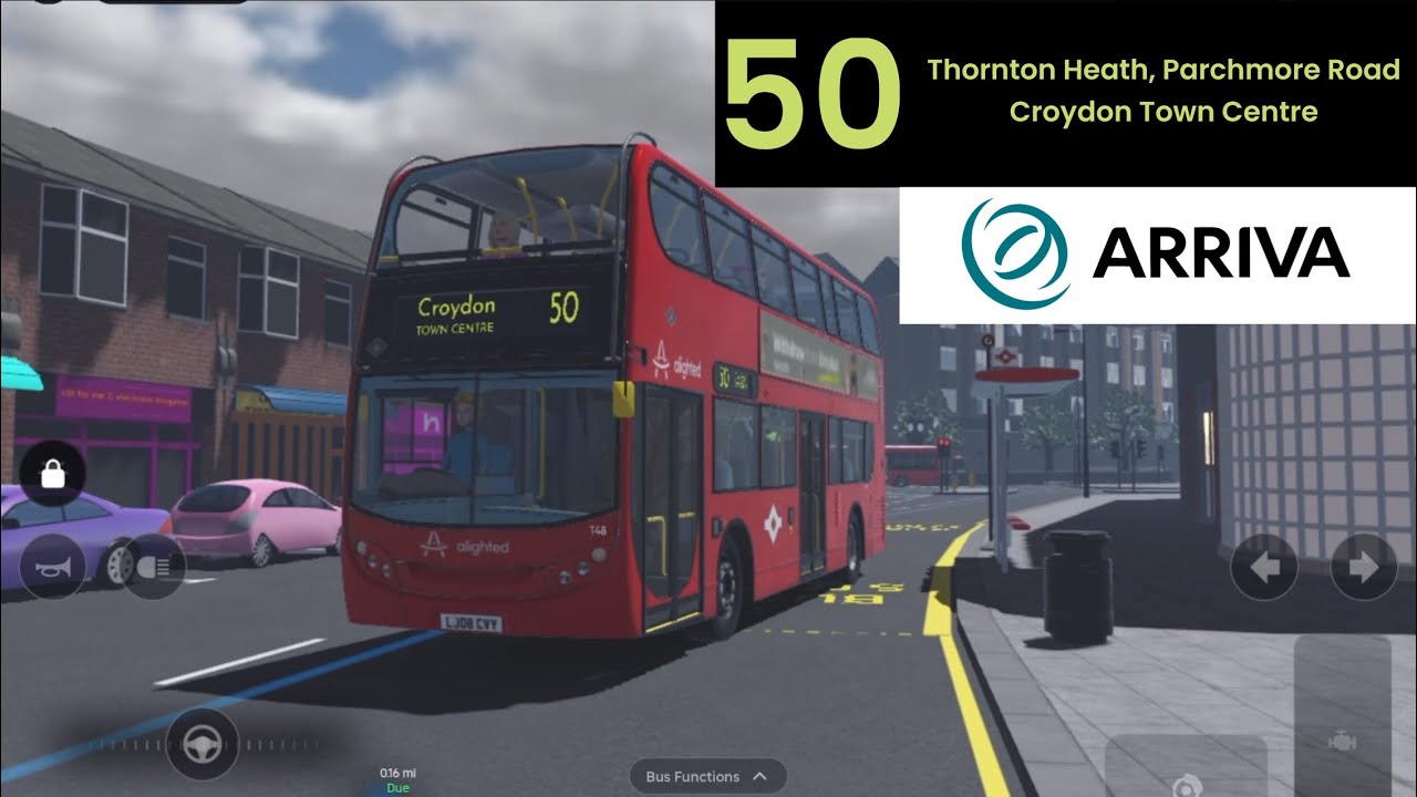 Croydon: London Bus Simulator- Route 50 - YouTube