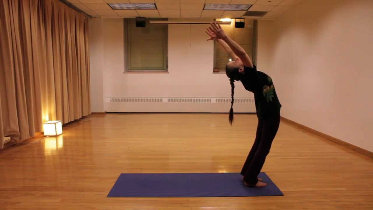 How-to: Simple Sun Salutation - YouTube