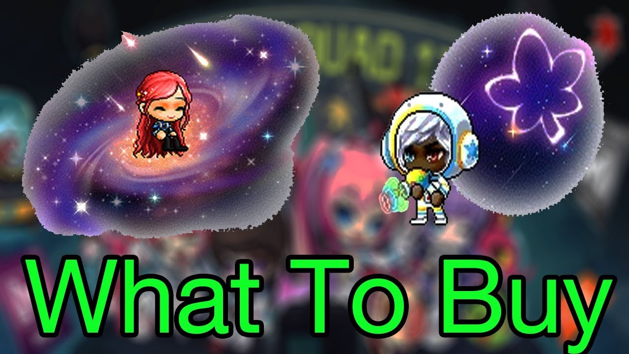 MapleStory 13th Anniversary Galaxy Star Shop - What To Buy - YouTube