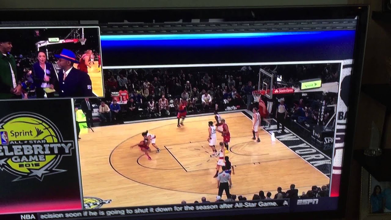 Abhishek Bachan shooting at NBA all star 2015 - YouTube